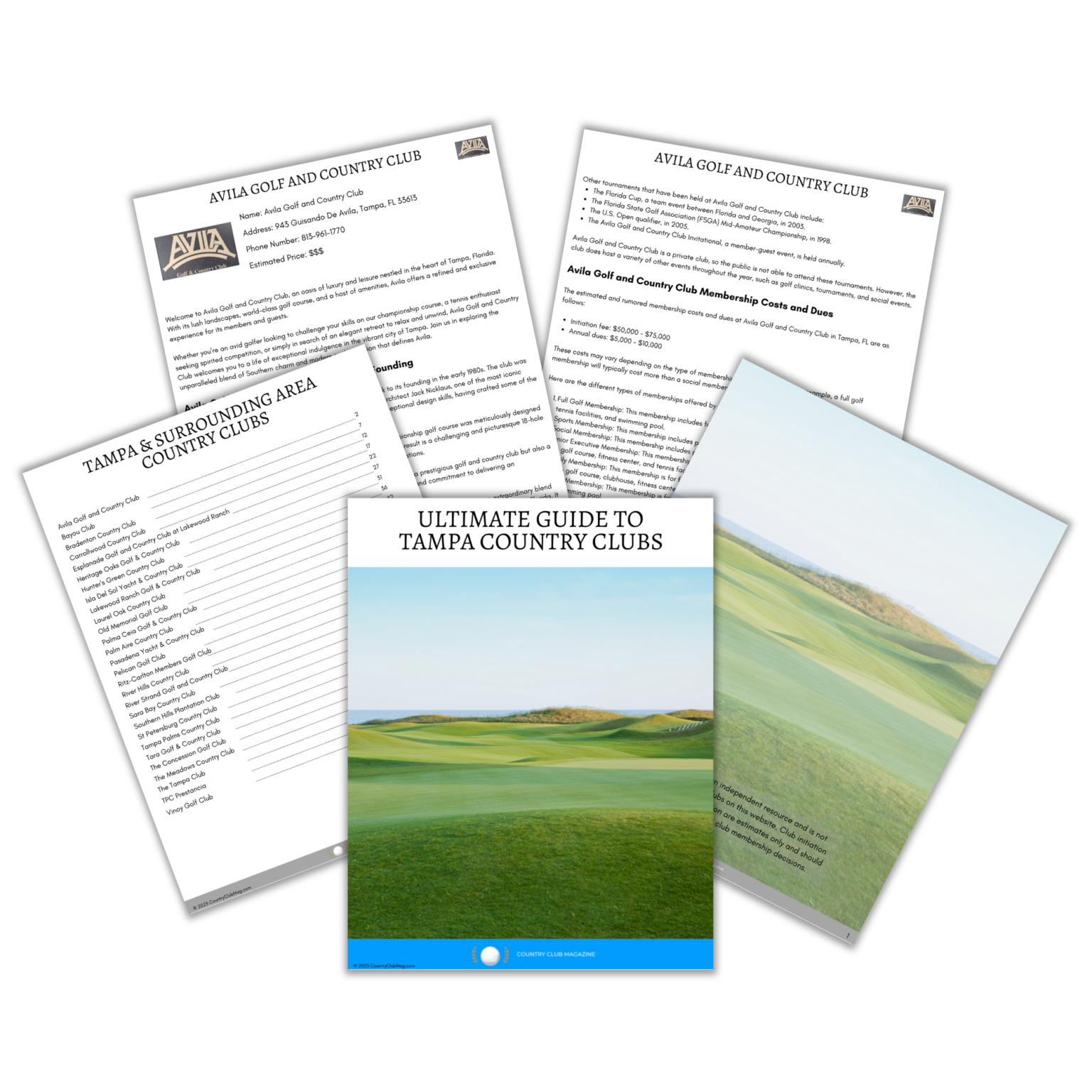 Tampa Country Club Guide - Country Club Magazine