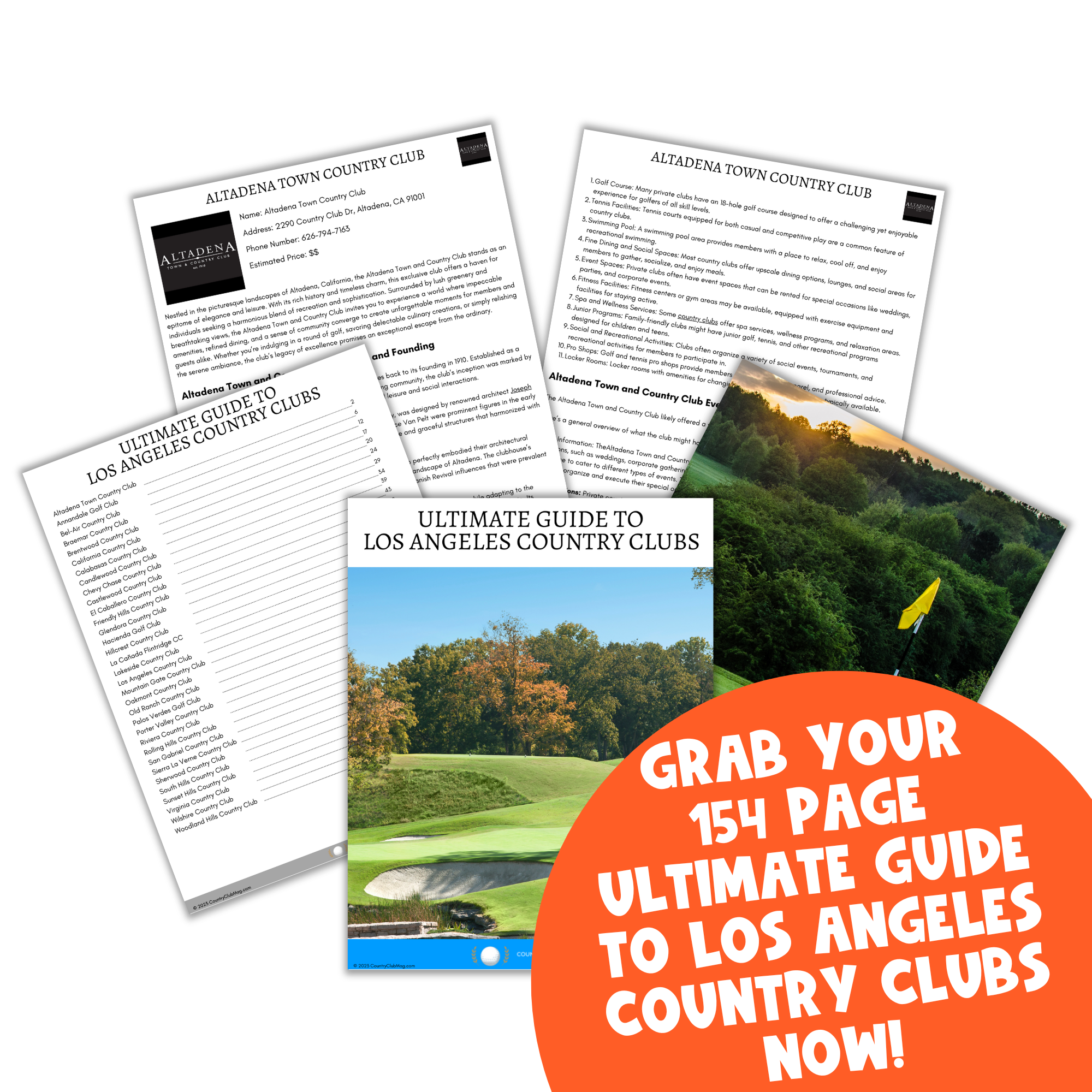 Los Angeles Country Club Los Angeles CA | Membership Cost, Amenities ...