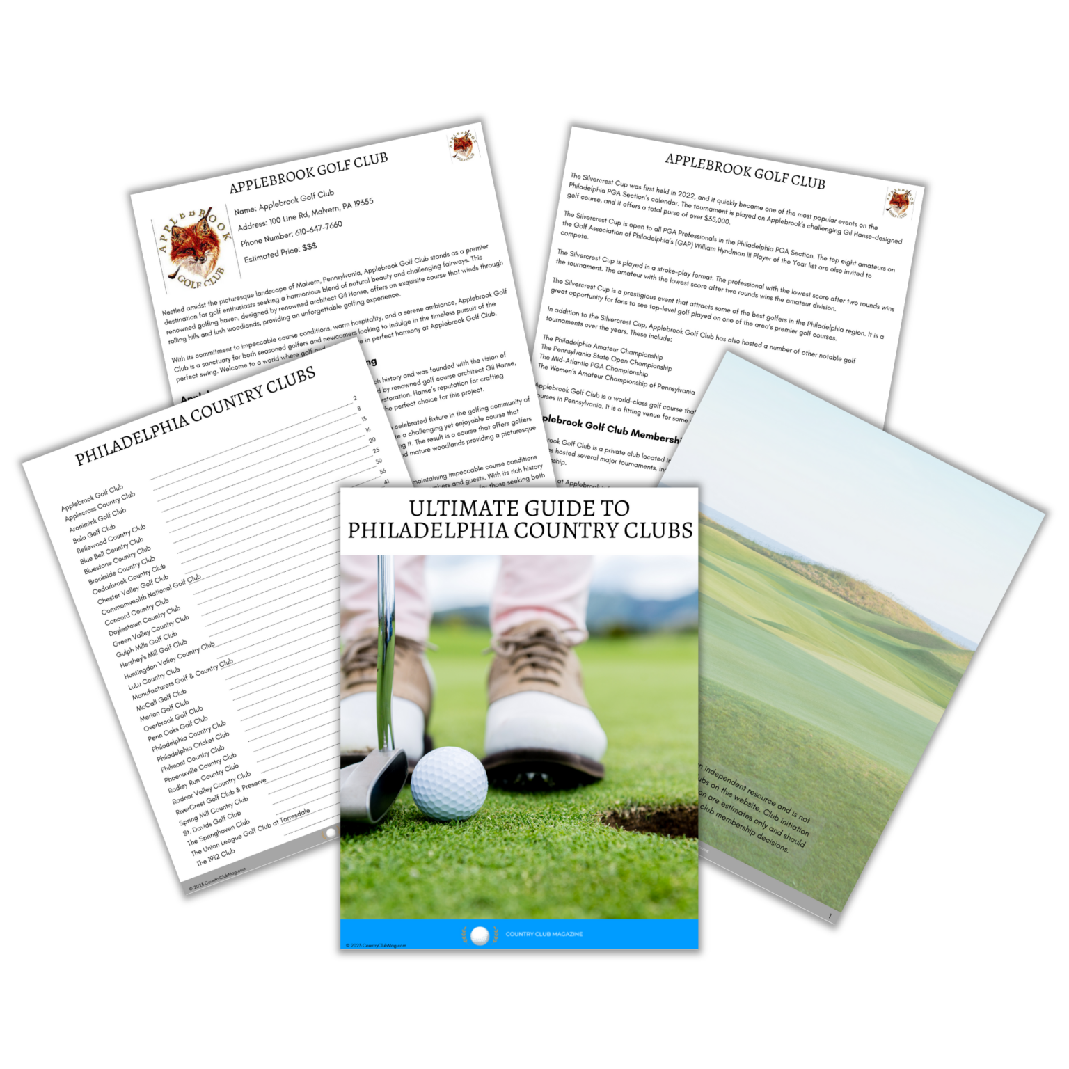 Philadelphia Country Club Guide - Country Club Magazine