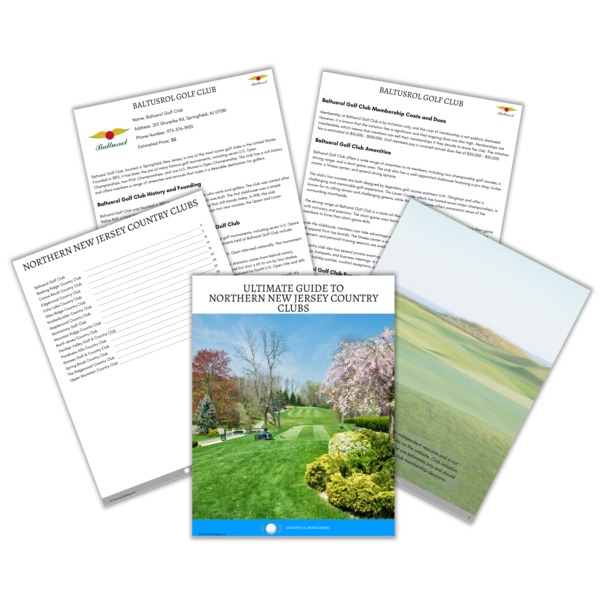 Northern New Jersey Country Club Guide - Country Club Magazine